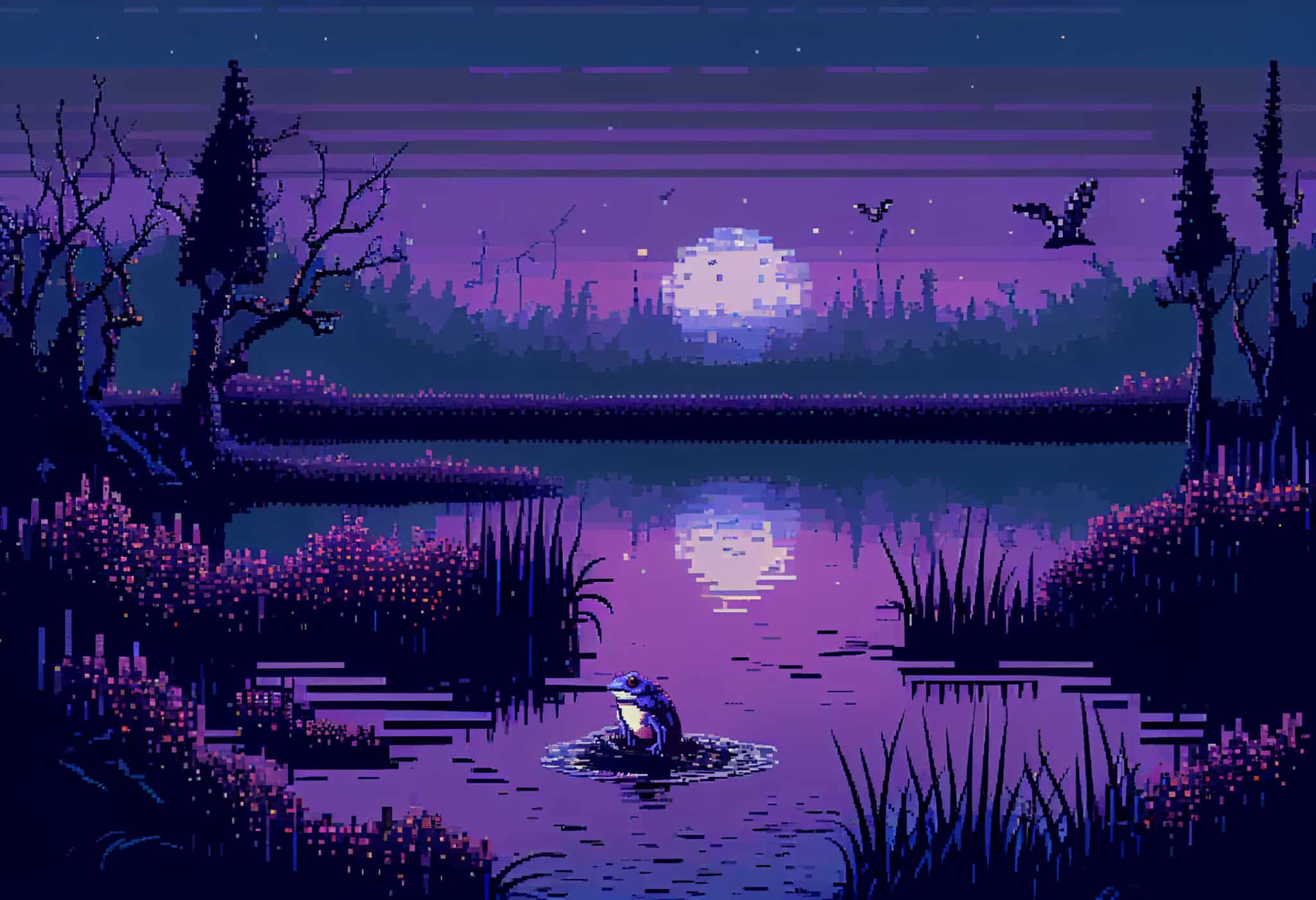 Frogs in a Bog - Relaxing Nature Sounds - Alphabet Sleep
